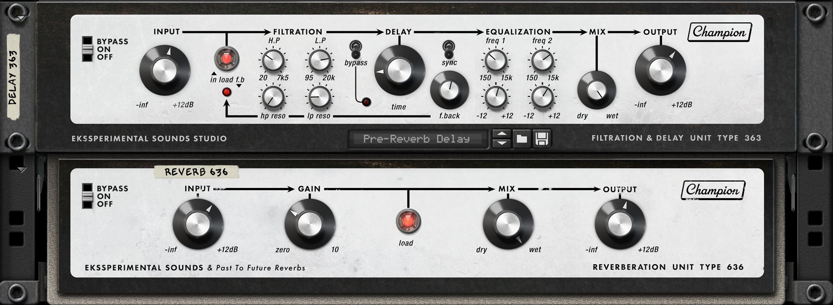 Champion Effects Bundle | Reverb, Filter & Delay | Shop | Reason Studios