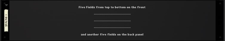 Spacre Blank Plate | Shop | Reason Studios