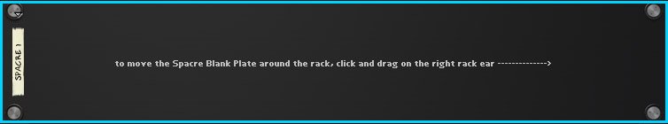 Spacre Blank Plate | Shop | Reason Studios