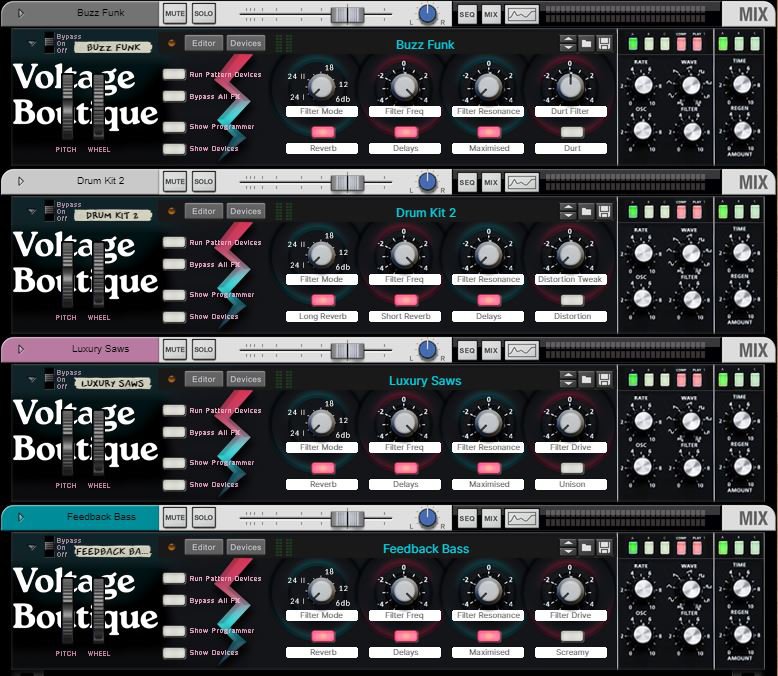 All Analog Bundle | 3 Fat Analog ReFills | Shop | Reason Studios