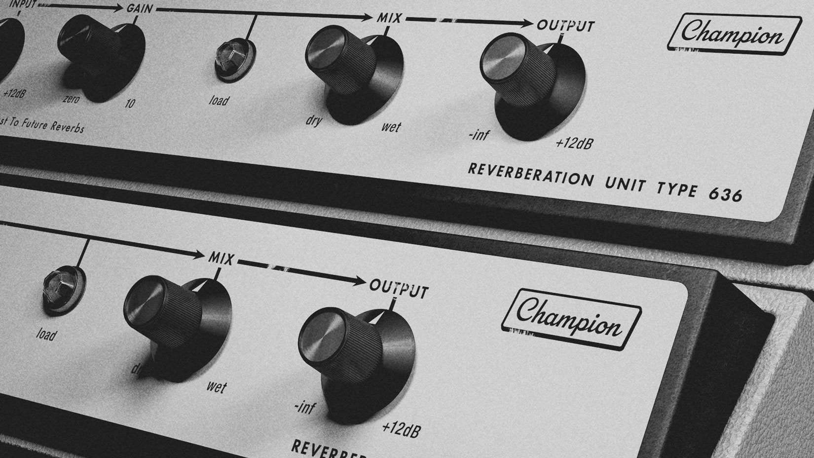 Champion Reverberation Unit 636 | Vintage Spring Reverb | Shop | Reason ...