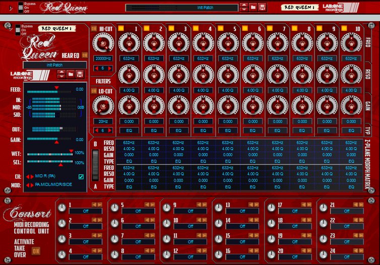 Red Queen 10 Band 3 Mode Equalizer | Mastering EQ | Shop | Reason Studios