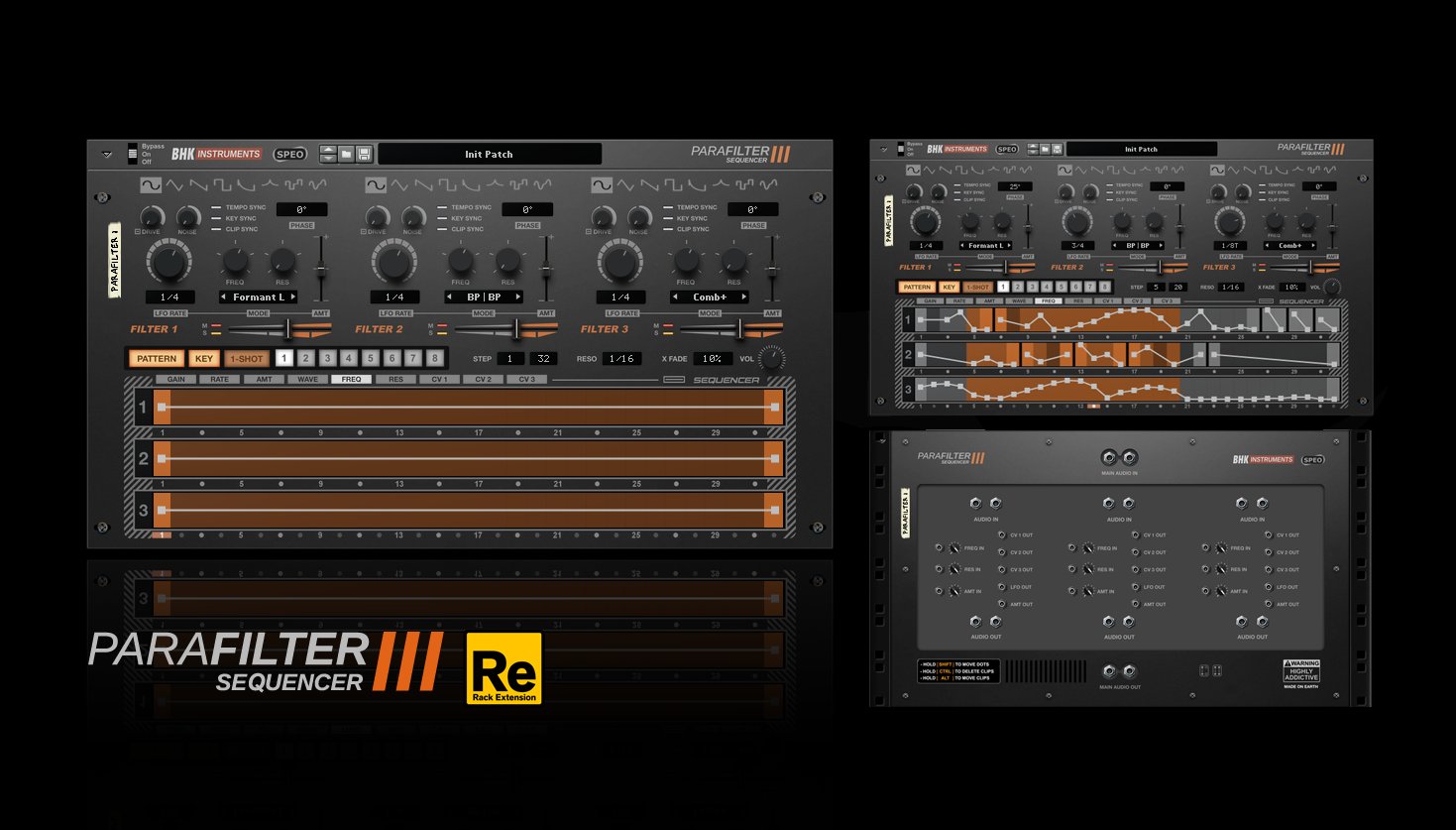 Parafilter III Sequencer | Parafilter III | Shop | Reason Studios