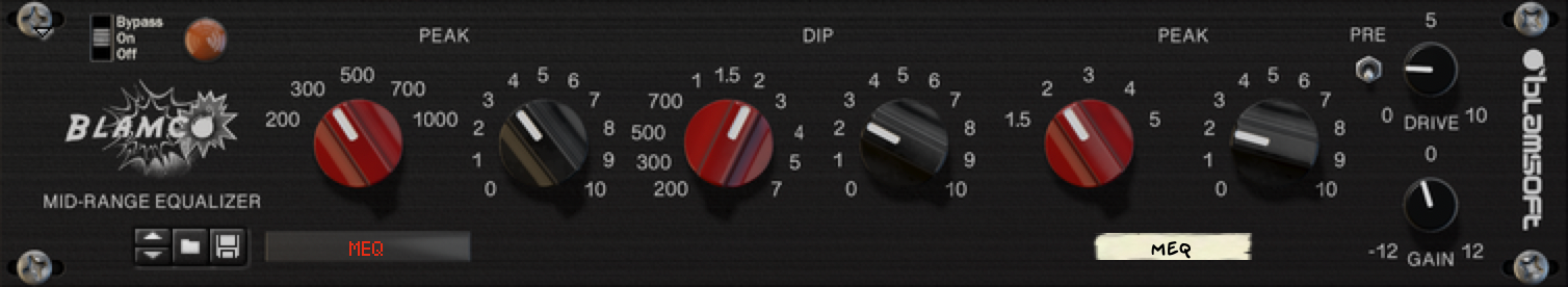 Blamco Mid-Range Equalizer | Parametric Equalizer | Shop | Reason Studios