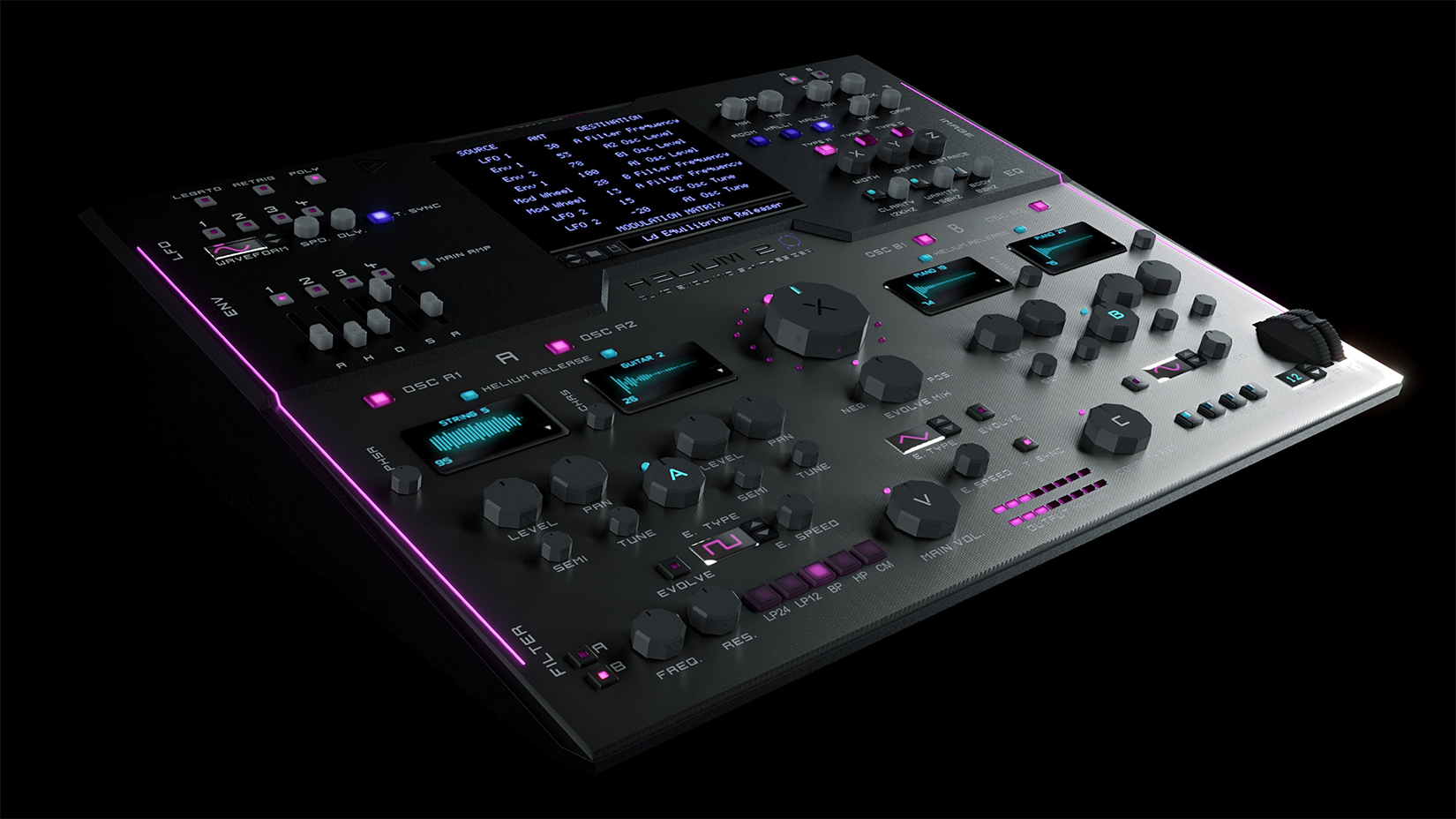 Helium | Quad Evolving Synth | Shop | Reason Studios