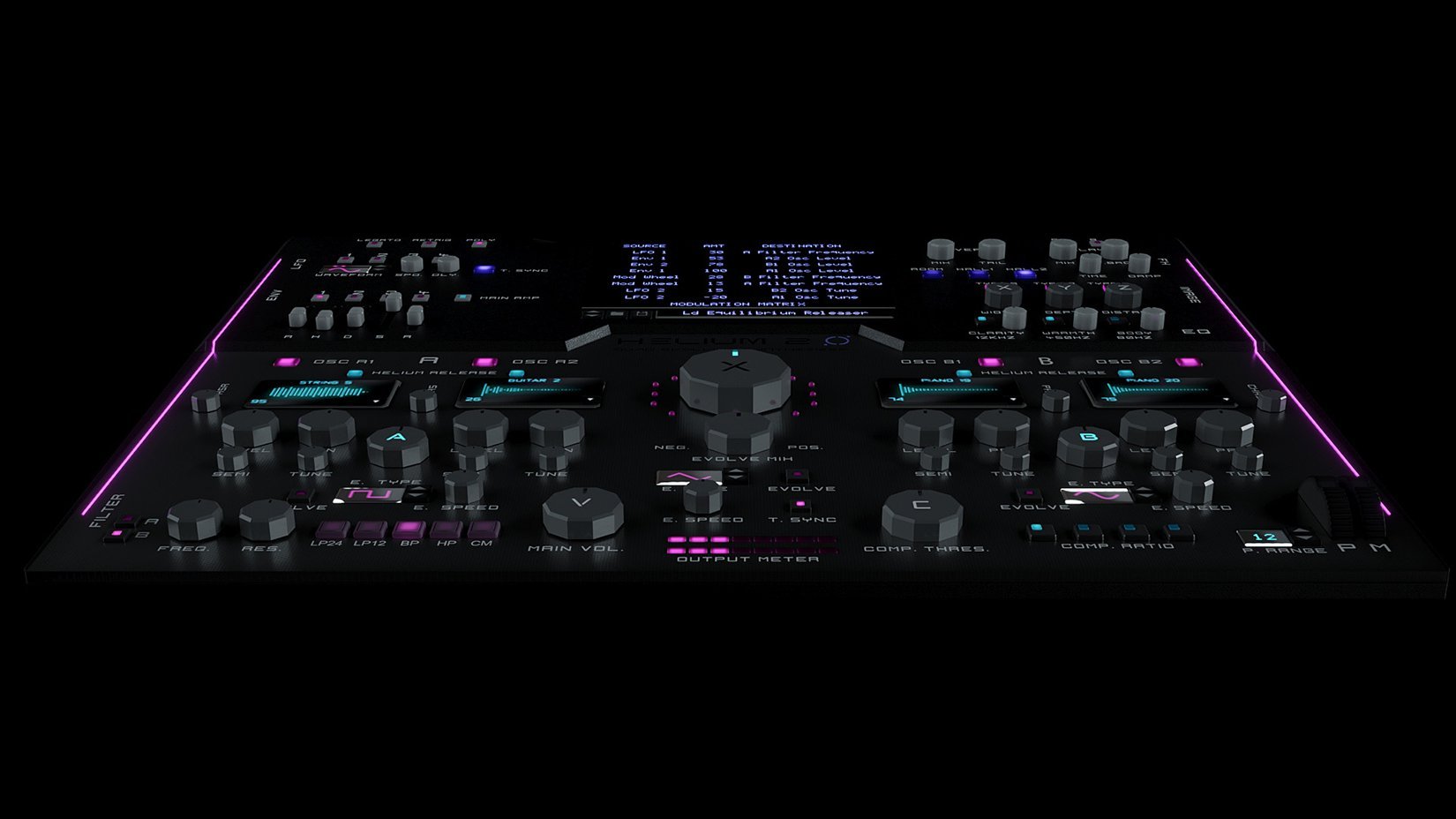 Helium | Quad Evolving Synth | Shop | Reason Studios