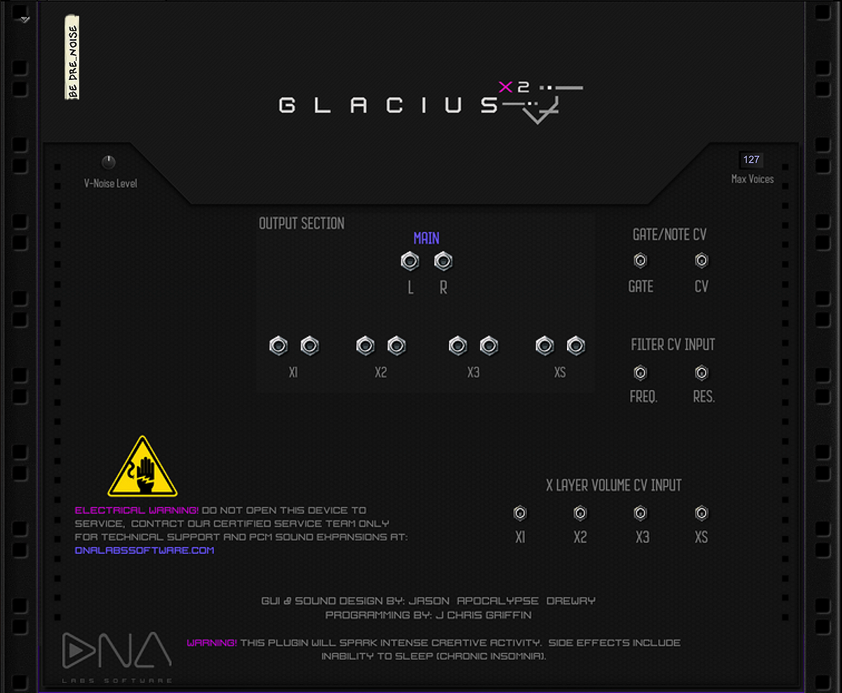 Glacius X Hybrid Wave Synthesizer | Glacius X Synthesizer | Shop ...