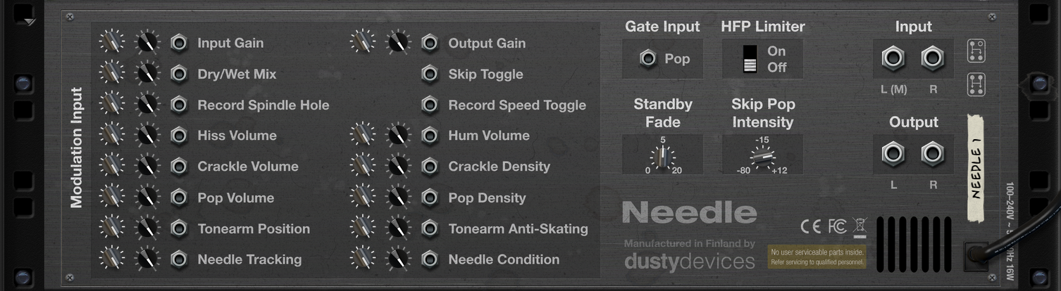 Needle Distortion | Vinyl sound effect | Shop | Reason Studios