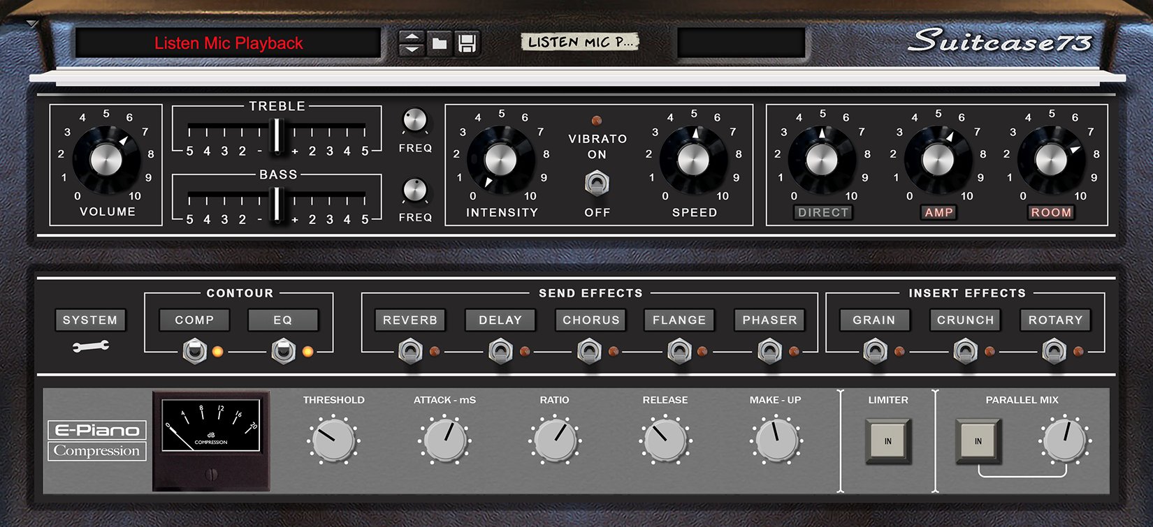 S73 Electric Piano | Sampled Suitcase Piano | Shop | Reason Studios