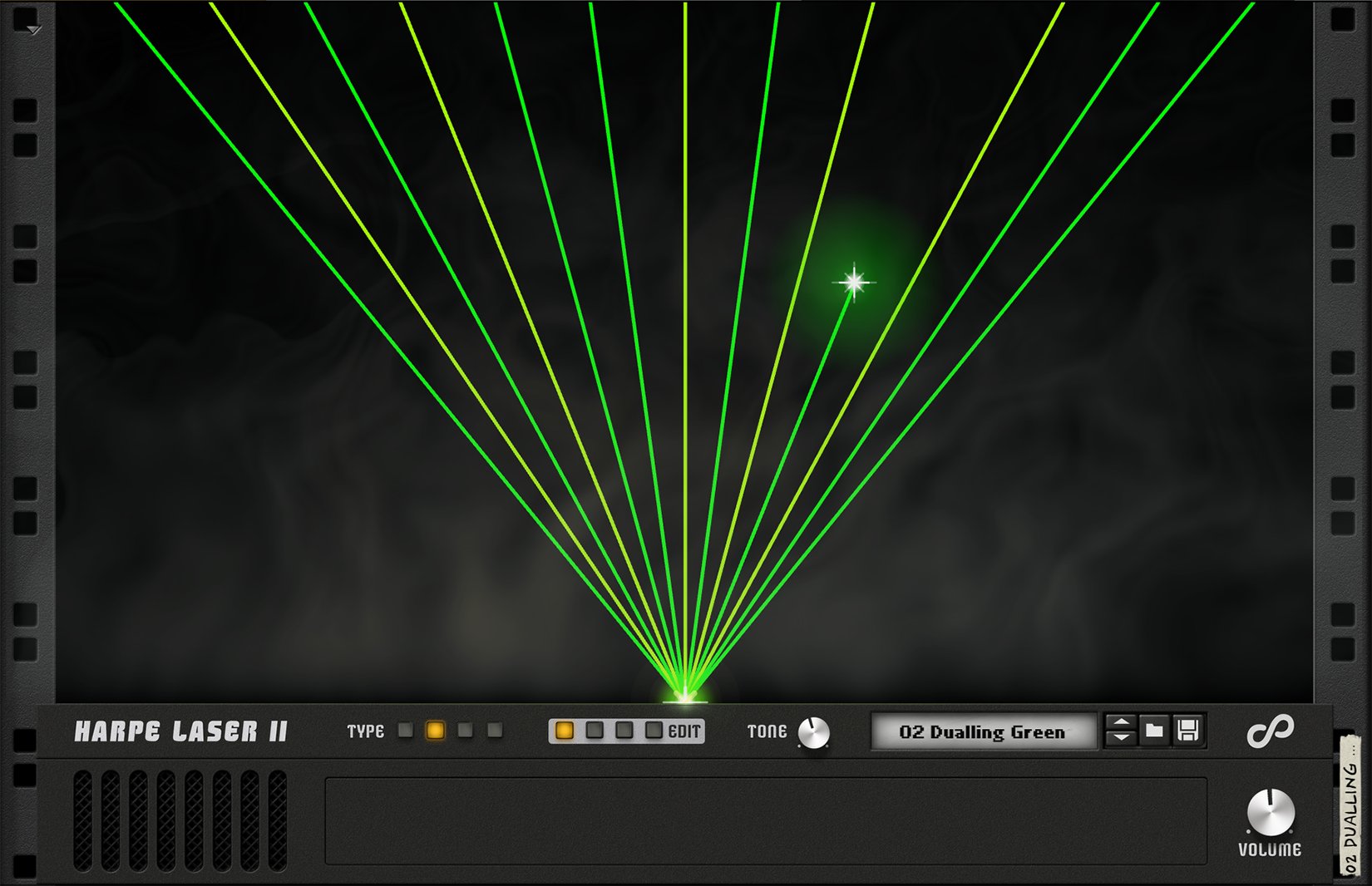 Harpe Laser II Synthesizer | Son et lumière! | Shop | Reason Studios