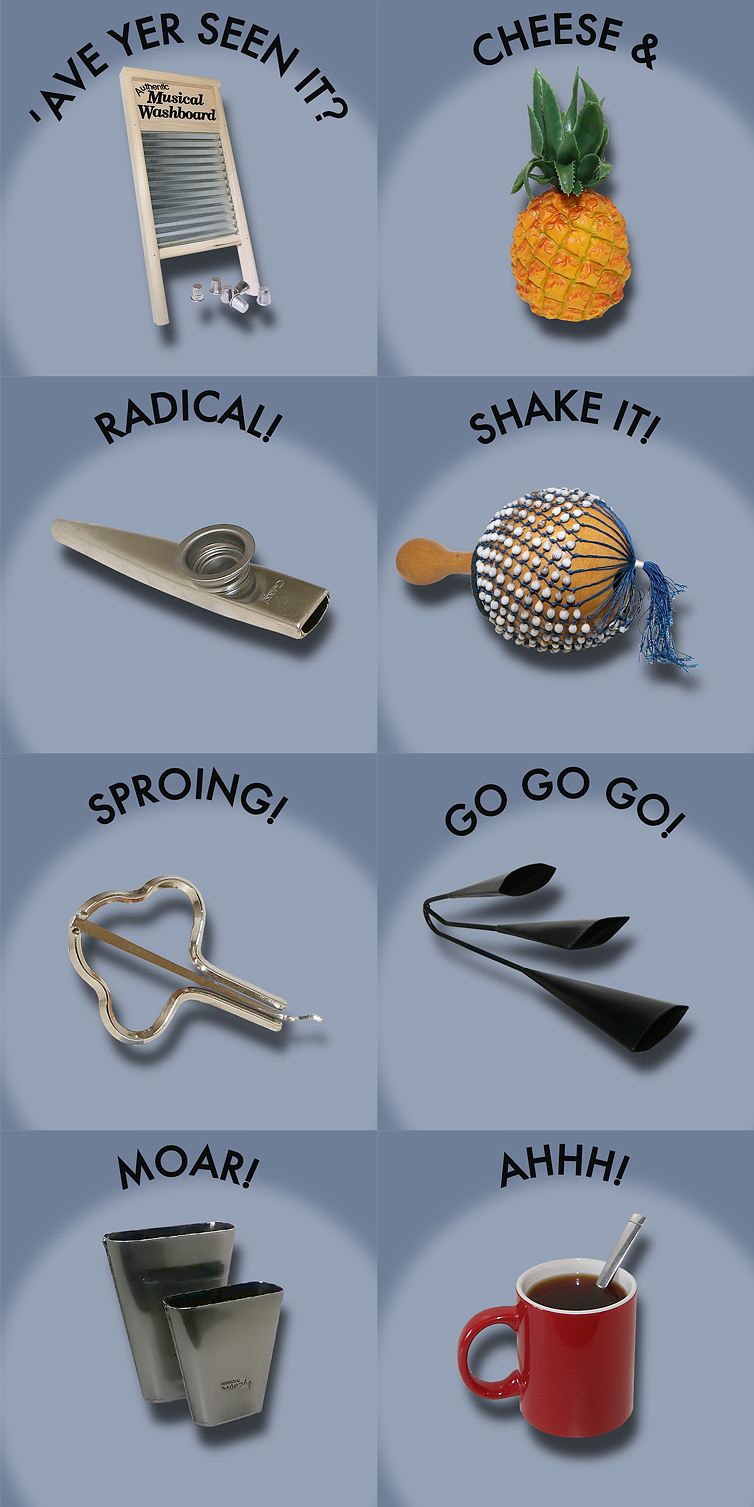 Republik Handheld Percussion | Moar Cowbell! | Shop | Reason Studios