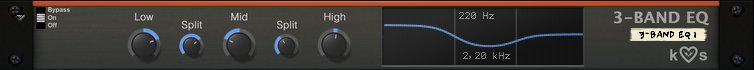 kHs 3-Band EQ | Quick & Effective EQ | Shop | Reason Studios