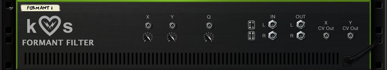 kHs Formant Filter | Vocal Coloring | Shop | Reason Studios