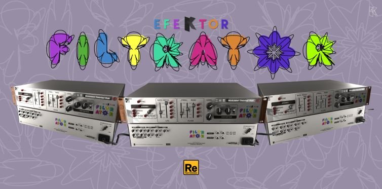 Efektor Filtrator Modulated Filter | LFO Filter Distortion | Shop | Reason Studios