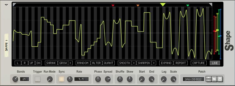 Shape LFO Editor | CV Waveform Generator | Shop | Reason Studios