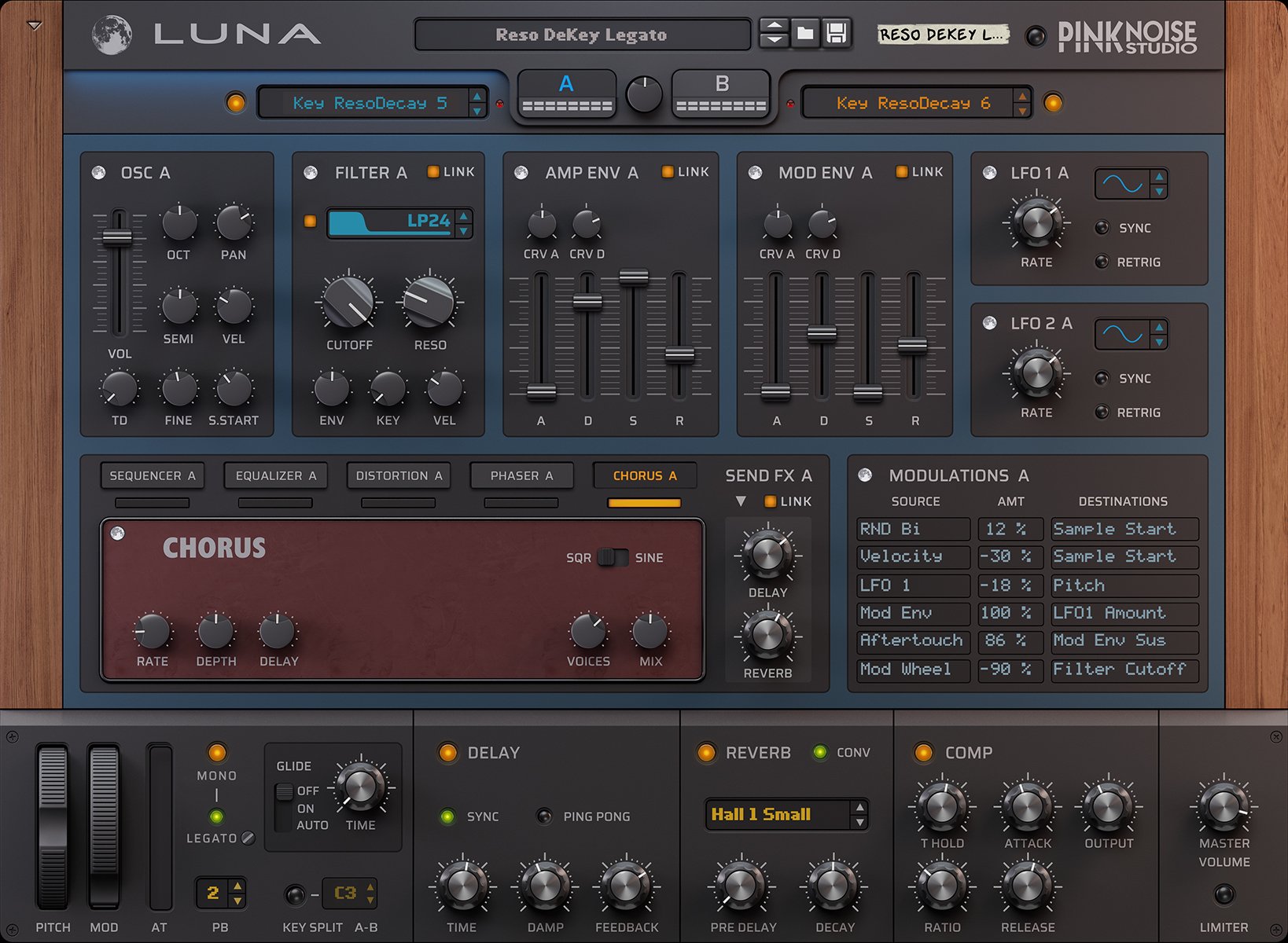 Luna Dual Performance Synth | Wave Sequencing Synth | Shop | Reason Studios