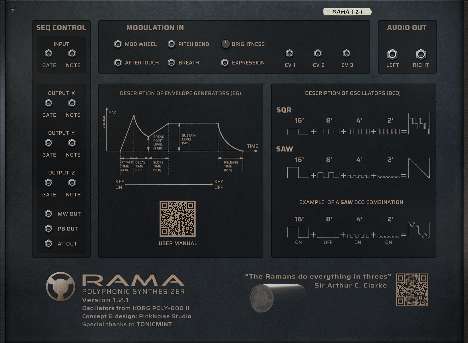 Rama Synthesizer | Triple Synthesizer | Shop | Reason Studios