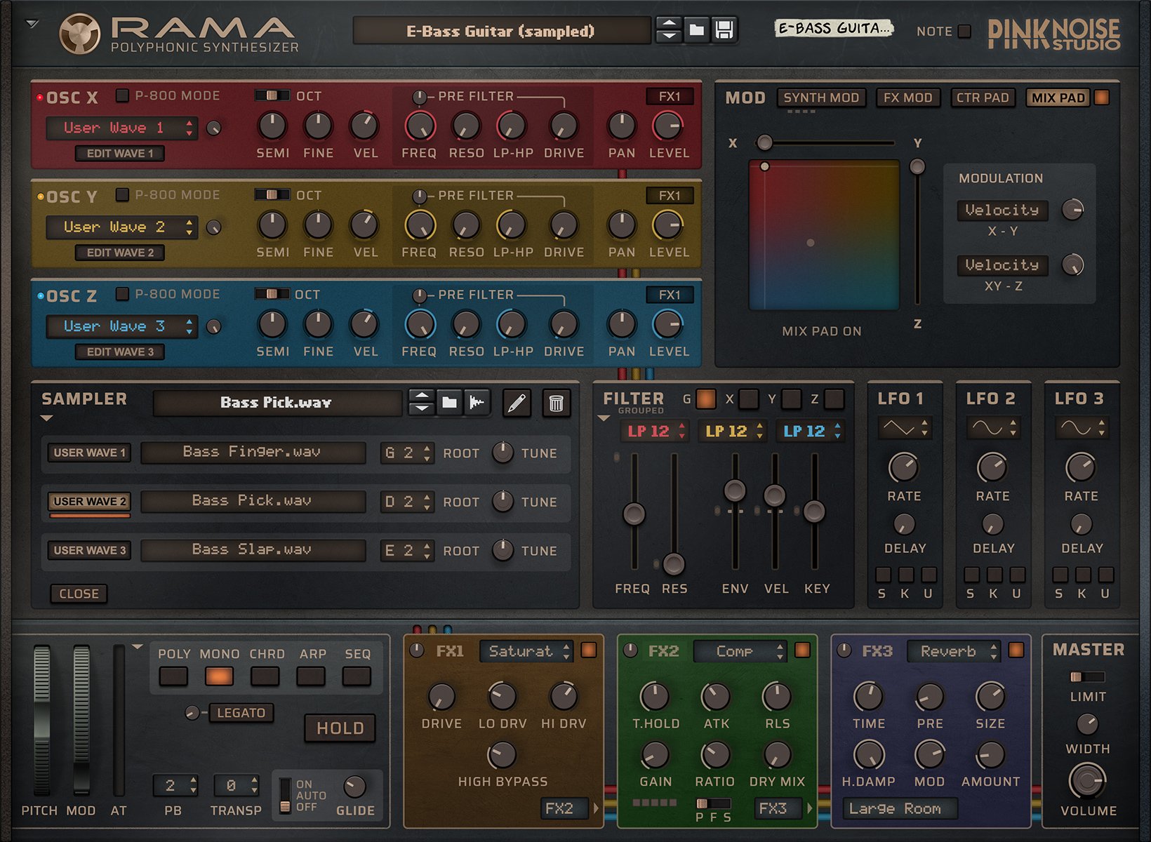 Rama Synthesizer | Triple Synthesizer | Shop | Reason Studios