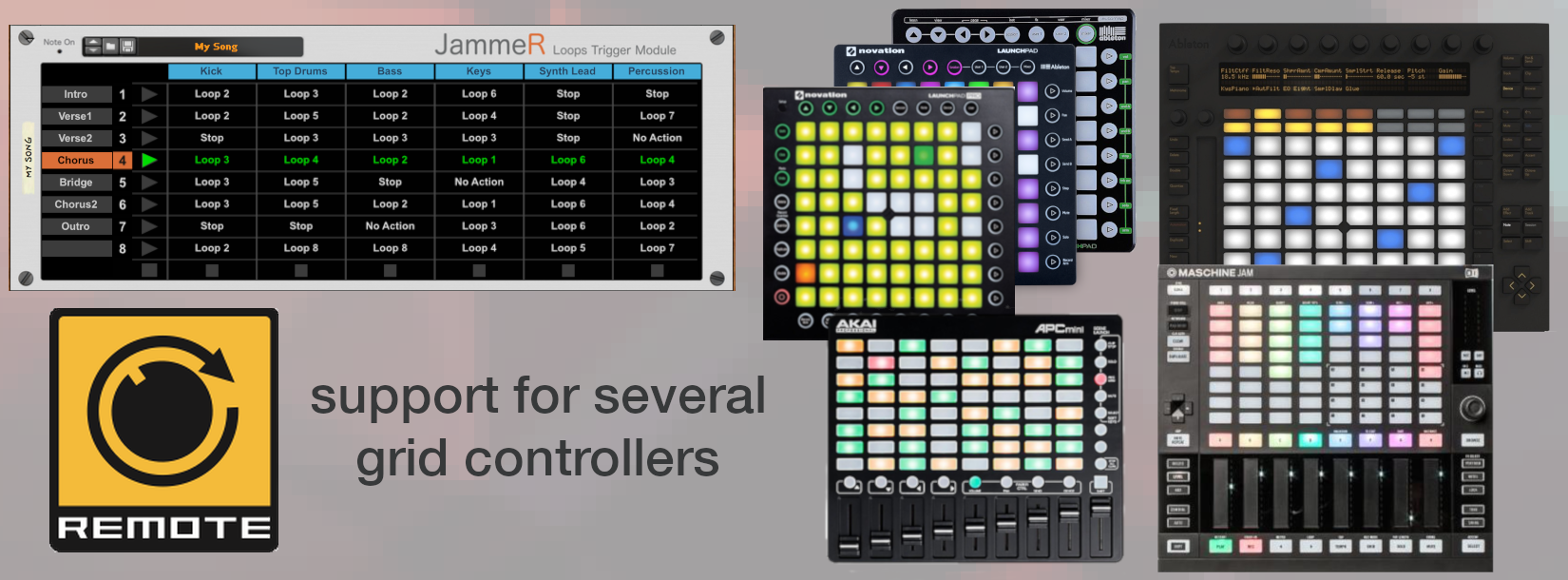 JammeR Loops Trigger Module | JammeR Trigger Module | Shop | Reason Studios