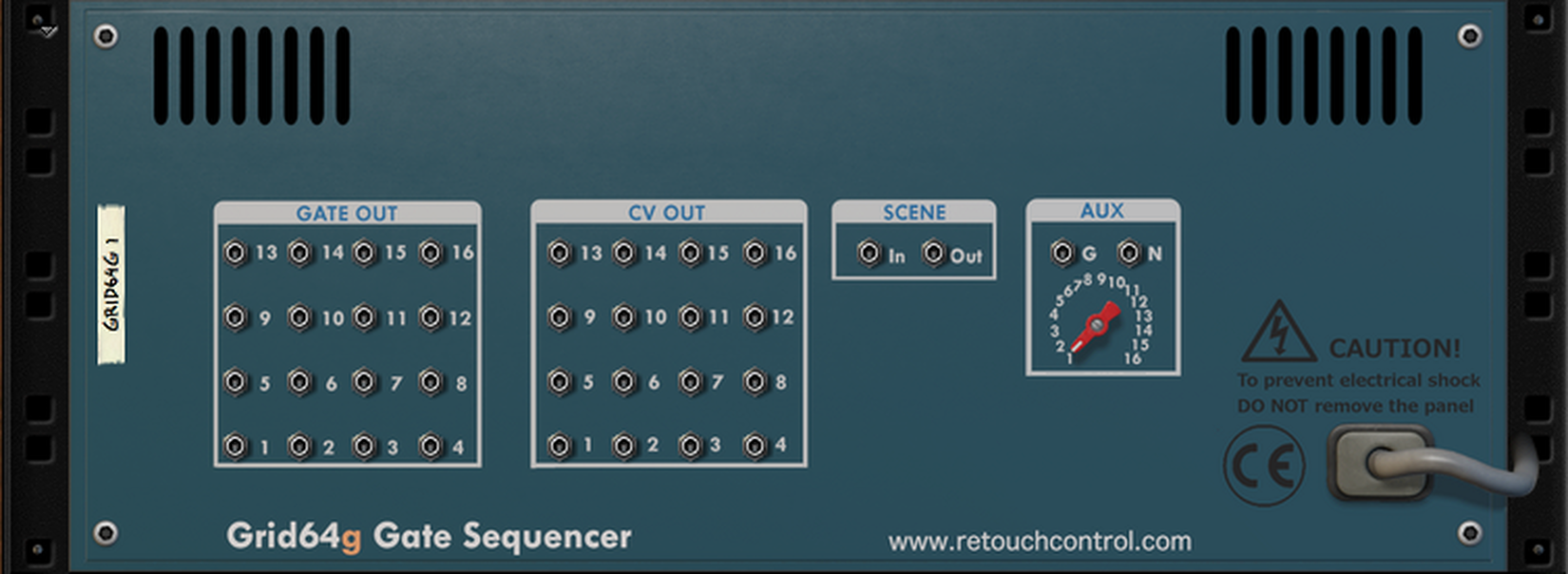 grid64G Gate Sequencer | Grid64g Gate Sequencer | Shop | Reason Studios