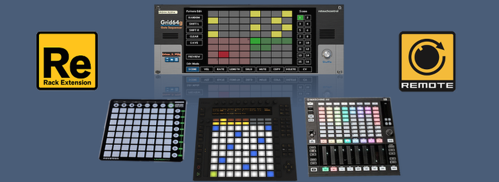 grid64G Gate Sequencer | Grid64g Gate Sequencer | Shop | Reason Studios