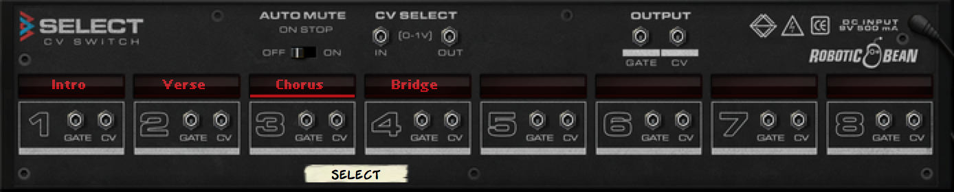 Select CV Switch | Pattern Switch | Shop | Reason Studios