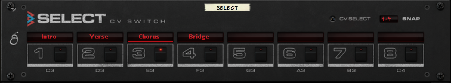 Select CV Switch | Pattern Switch | Shop | Reason Studios