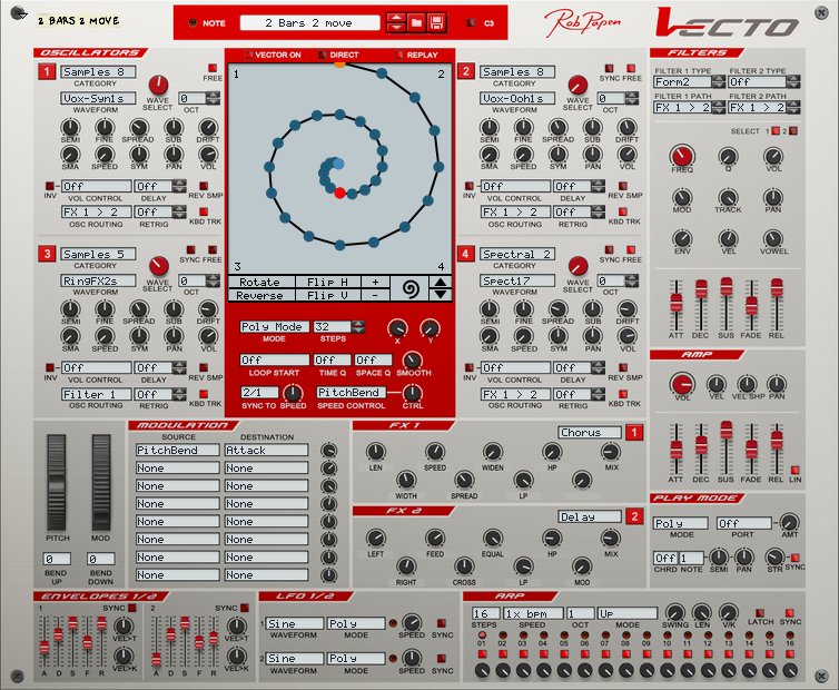 Vecto Instrument | Vector synthesizer | Shop | Reason Studios