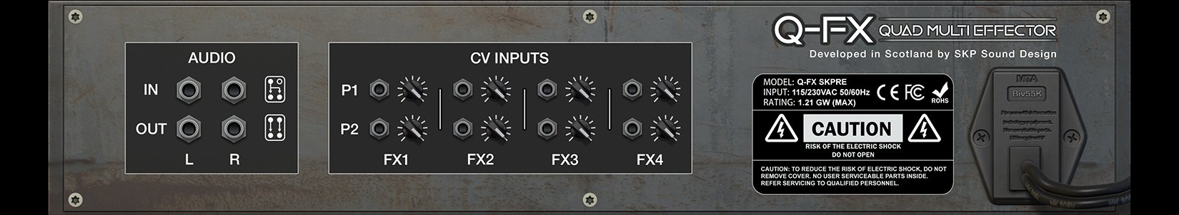 Q-FX Quad Multi Effector | Swiss Army FX | Shop | Reason Studios