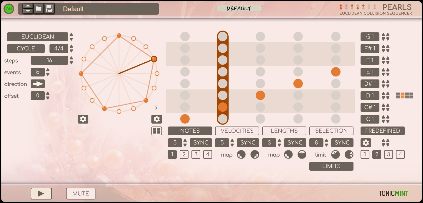 Pearls - Euclidean Collision Sequencer | Creative Player | Shop ...