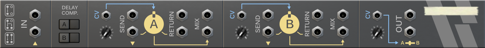 Double Dry/Wet | Linear Parallel Mixer | Shop | Reason Studios