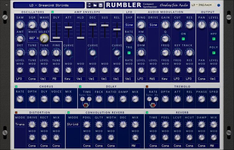 Rumbler Compact Synthesizer | Rumbler Synthesizer | Shop | Reason Studios
