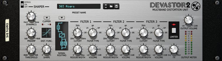Devastor 2 | Multiband Distortion | Shop | Reason Studios