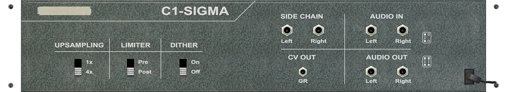 C1-Sigma Compressor | Vintage Compressor | Shop | Reason Studios