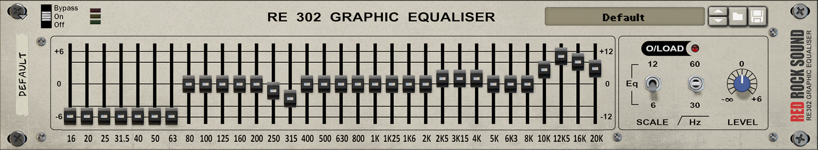 RE 302 Graphic Equaliser | 32 Band Equaliser | Shop | Reason Studios
