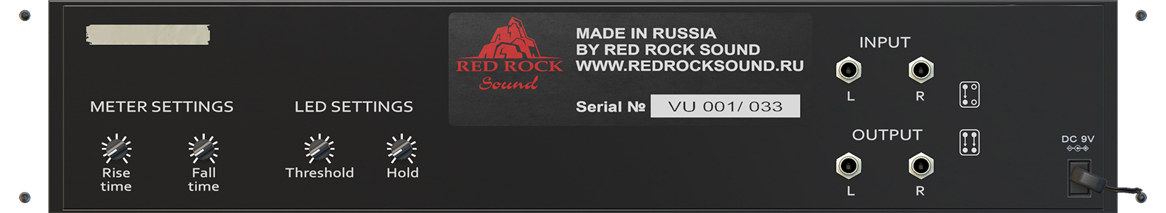 Volume Unit Meter | VU Meter | Shop | Reason Studios