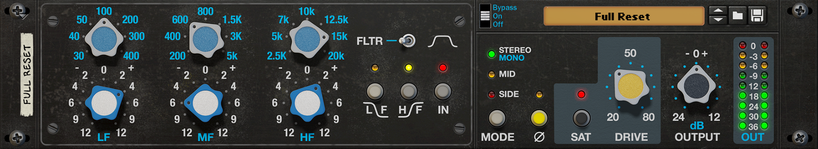 American Equalizer model A | Classic American EQ | Shop | Reason Studios