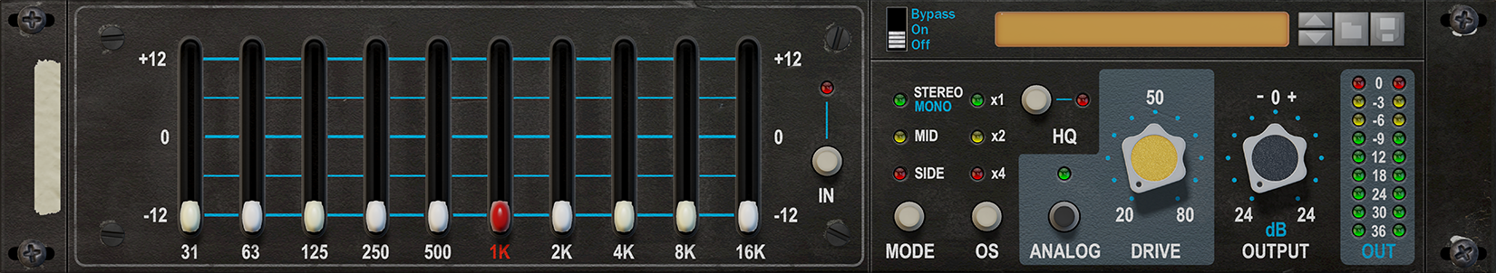 American Equalizer model C | Classic American EQ | Shop | Reason Studios