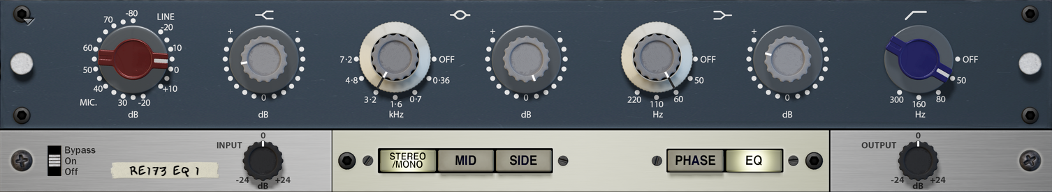 Re173 Preamp & EQ | Preamp and EQ | Shop | Reason Studios