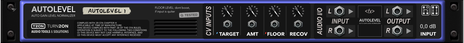 AutoLevel Gain Level Normalizer | Gain Leveler effect | Shop | Reason ...