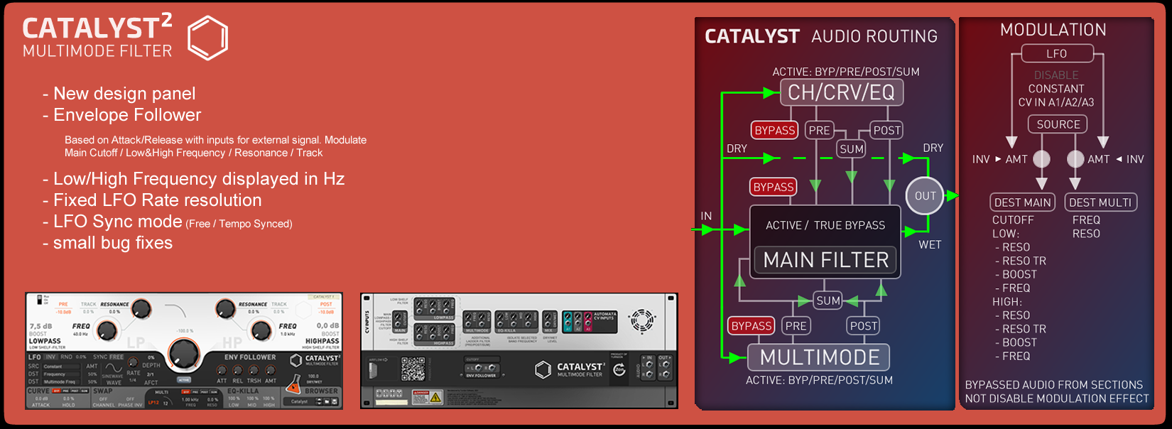 Catalyst MultiMode Filter | Hybrid Morphing Filter | Shop | Reason Studios