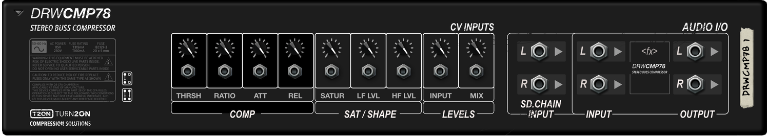 DrwCmp78 Stereo Buss Compressor | Stereo Buss Compressor | Shop ...
