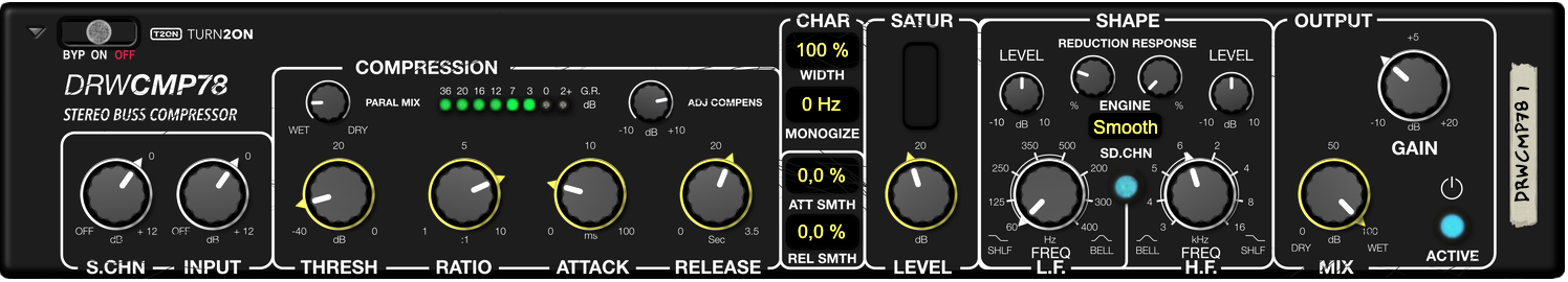 DrwCmp78 Stereo Buss Compressor | Stereo Buss Compressor | Shop ...