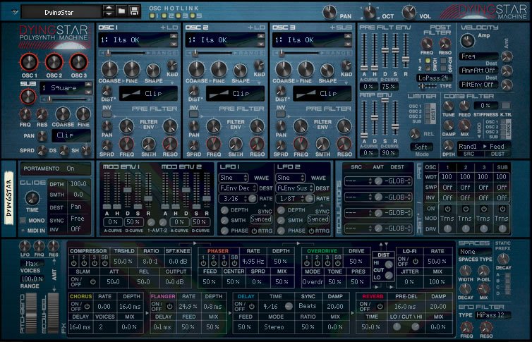 DyingStar Polysynth Machine | WT Synthesizer | Shop | Reason Studios