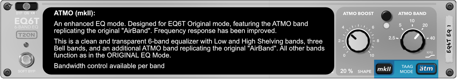EQ6T 6-Band Equalizer | 6-band Equalizer | Shop | Reason Studios