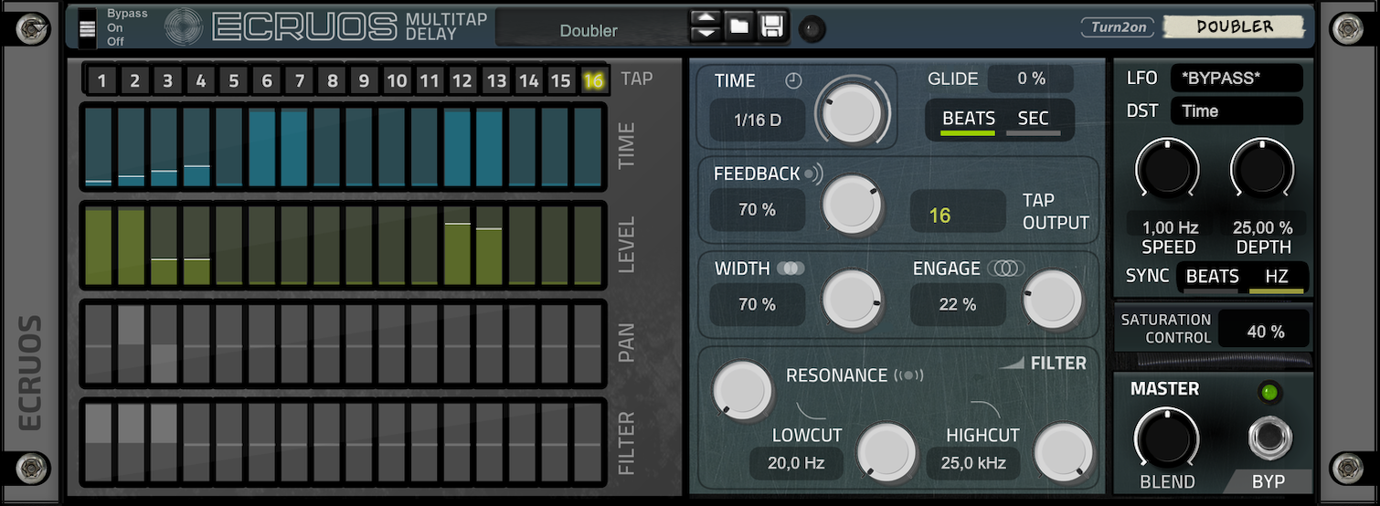 Ecruos Multi-Tap Delay | Multi-Tap Delay | Shop | Reason Studios
