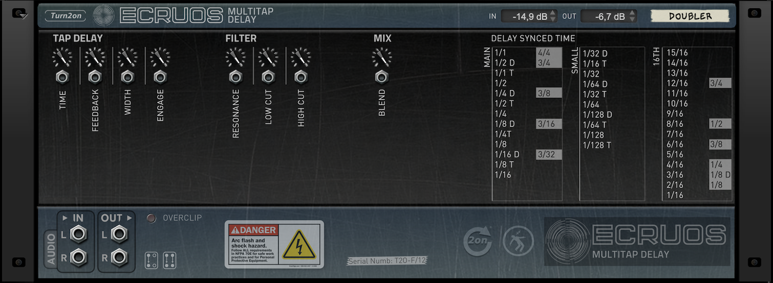 Ecruos Multi-Tap Delay | Multi-Tap Delay | Shop | Reason Studios