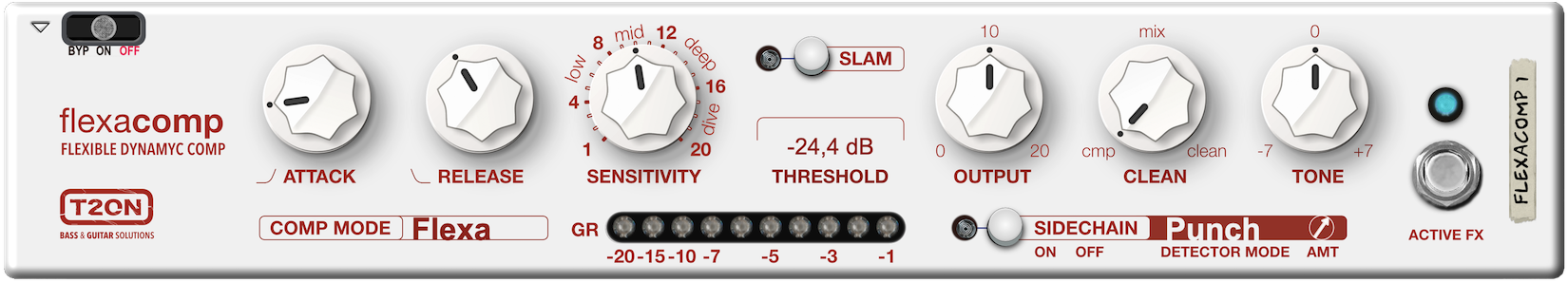 FlexaComp Compressor | Punchy VCA Compressor | Shop | Reason Studios