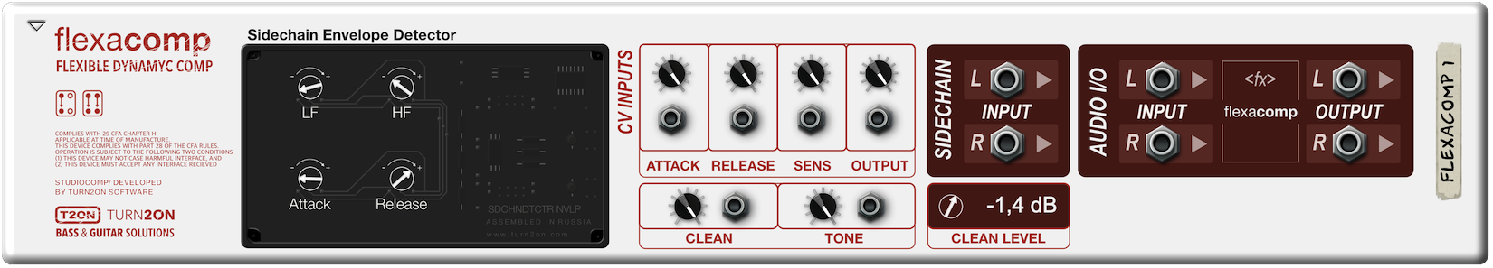 FlexaComp Compressor | Punchy VCA Compressor | Shop | Reason Studios
