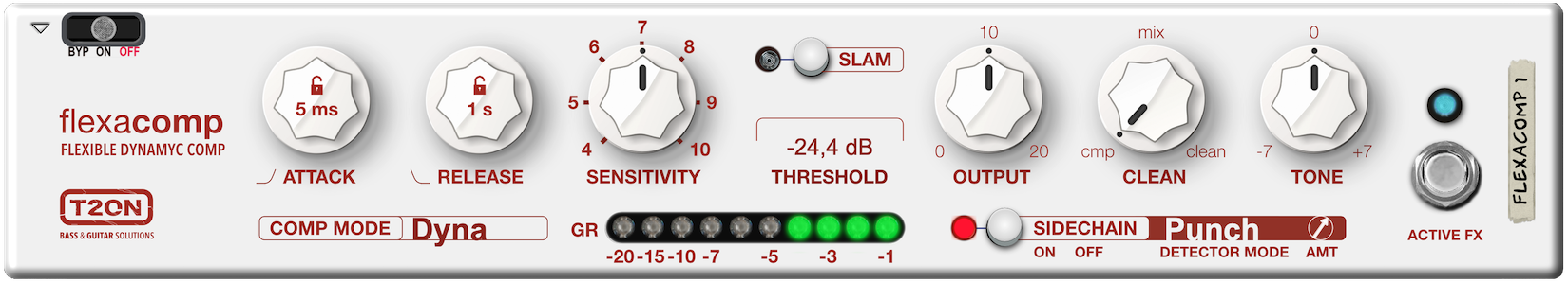 FlexaComp Compressor | Punchy VCA Compressor | Shop | Reason Studios
